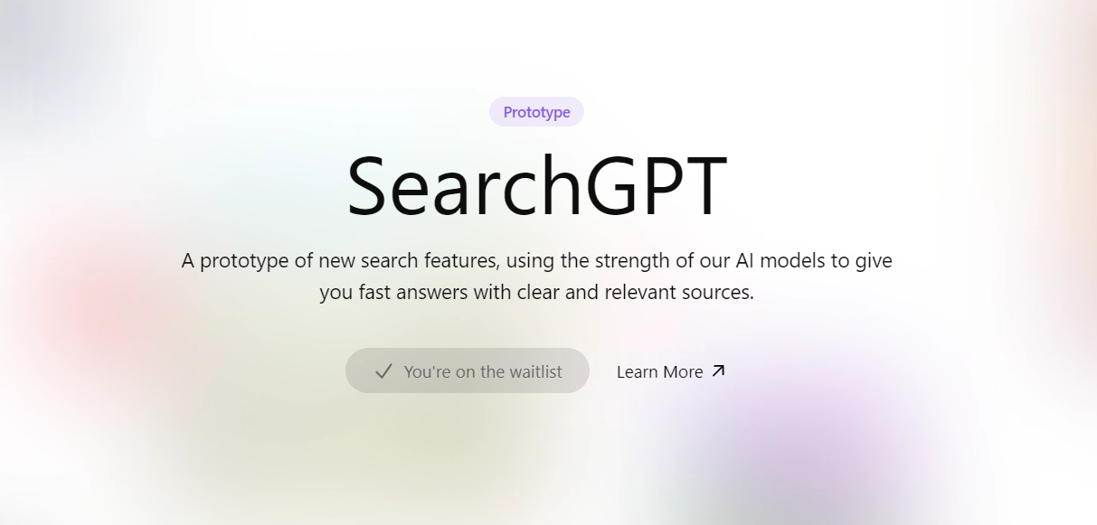 OpenAI Launches SearchGPT, its AI-powered Search Engine OpenAI Launches SearchGPT, its AI-powered Search Engine